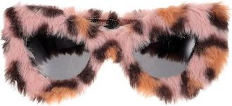 Holibanna de Soleil Chat à Fourrure pour Femmes Style Party Fun et Original Accessoire pour Plage et Festivals