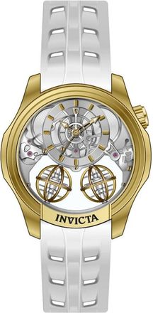 Invicta Specialty 50578 Herrenuhr - Quarzwerk - Edelstahl mit goldenem Zifferblatt - 46 mm