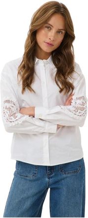 Kaffe Chemise Suzi - Femme - Blouses et Chemises - Blanc - Taille: 48 FR