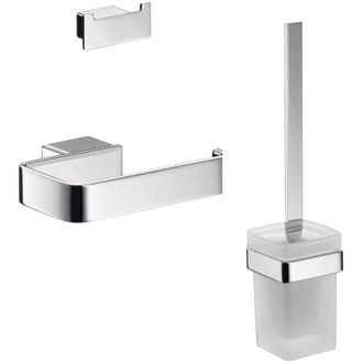 Emco Emco - loft WC-Set, Papierhalter ohne Deckel, chrom, 059800102
