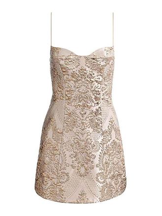 Alice & Olivia Robe De Cocktail - Argent