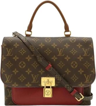Louis Vuitton Sac &agrave; main en toile Pre-owned - Femme - Pre-owned - Brun - Taille: ONE Size