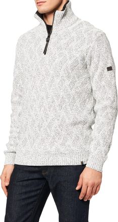 Camel Active Camel Active Herren 4095806K20 Pullover, Kitt, L