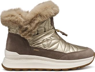 Geox Schn&uuml;rschuhe Geox D Spherica Actif X2 D46WPB 0LV22 C6172 Goldfarben