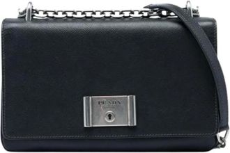 Prada Sac bandouli&egrave;re vintage Pre-owned - Femme - Pre-owned - Noir - Taille: ONE Size