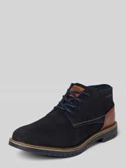 Bugatti Boots aus Leder mit Rei&szlig;verschluss Modell Caj