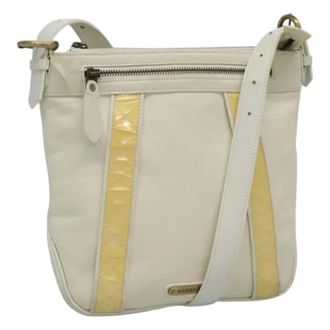 Burberry Pre-owned Cuir sacs-ports-paule - Femme - Pre-owned - Blanc - Taille: ONE Size