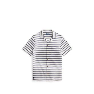 Polo Ralph Lauren Chemise manches courtes &agrave; rayures en coton