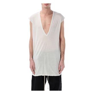 Rick Owens Homme, Tops, Blanc, Taille: S Dylan T