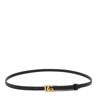 Dolce & Gabbana DG Logo G&uuml;rtel - - Accessories - Damen - Schwarzk - 90 CM