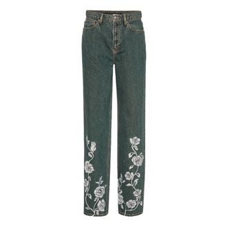 Rotate Rotate Birger Christensen, Damen, Jeans, Blau, W26Gr&ouml;&szlig;e