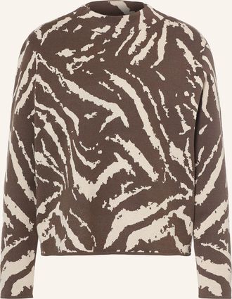 Comma Comma Pullover braun