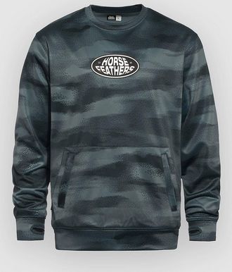 Horsefeathers Morten Fleece Pullover pixel camo