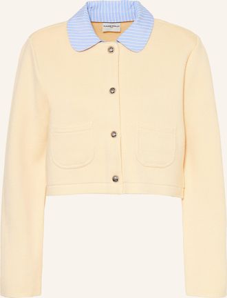 Claudie Pierlot Claudie Pierlot Strickjacke Mit Abnehmbarem Kragen weiss