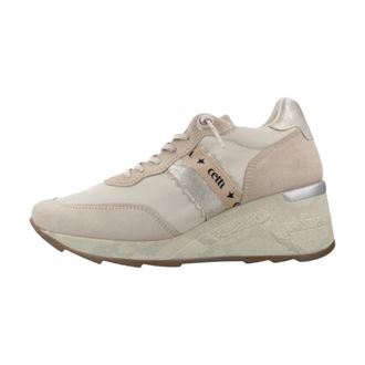 Cetti Femme, Chaussures, Beige, Taille: 38 EU C1149Sra V26 Ante Mesh Deportivo