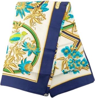 Herm&egrave;s Pre-owned Caraibes Scarf - Femme - Pre-owned - Multicolore - Taille: ONE Size