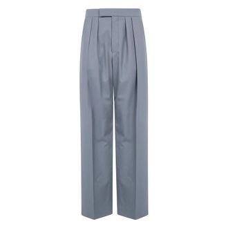 Chlo&eacute; Palace Wide Leg Hosen - - Trousers - Damen - Grau - 2XS