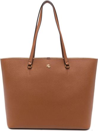 Lauren Ralph Lauren Mittelgroße Karly Tote Bag - Braun