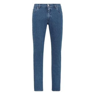 Billionaire Boys Club Homme, Jeans, Bleu, Taille: W28 Straight Cut Crest Jeans