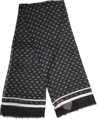 Dolce & Gabbana Homme, Accessoires, Noir, Taille: ONE Size Cache-col Ch&acirc;le &Eacute;charpe en Cachemire