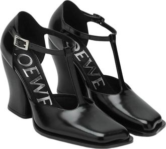 Loewe Femme, Chaussures, Noir, Taille: 40 EU Onda T-bar Pump