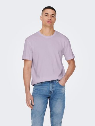 Only & Sons T-Shirt 22025208 Violett Regular Fit