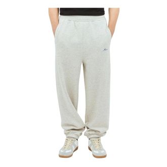 Awake NY Krone Logo Trainingshose Baumwollfleece - - Trousers - Herren - Grau - L