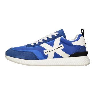 John Richmond Sneaker aus Wildleder und Stoff - - Shoes - Herren - Blau - 41 EU