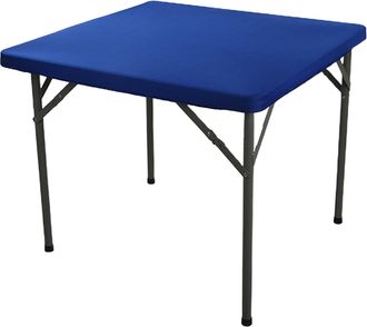 Generic Quadratische Tischdecke, waschbar, waschbar, 86 x 86 cm, für Esszimmer, Hochzeit, Party, Picknick, Camping, Küche, Wohnzimmer, Meeting, Cocktail