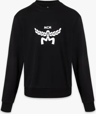 MCM Klassisches Logo-Sweatshirt aus Bio-Baumwolle