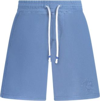 North Sails Homme, Shorts, Bleu, Taille: M Brushed Short