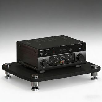 Generic HiFi Regal AV-Medienst&auml;nder Mit 1 Bis 4 Ebenen, HiFi-Lautsprecherbox Mit Vibrationsd&auml;mpfung, Aufbewahrungseinheit for Plattenspieler Und Spielkonsolen