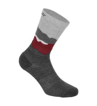 LaMunt Martha Illustration - lange Socken - Damen