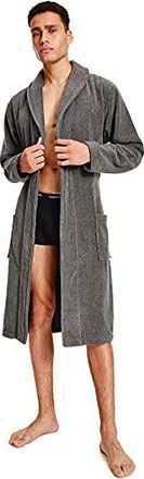 Tommy Hilfiger Homme Peignoir De Bain Coton, Vert (Magnet), XL