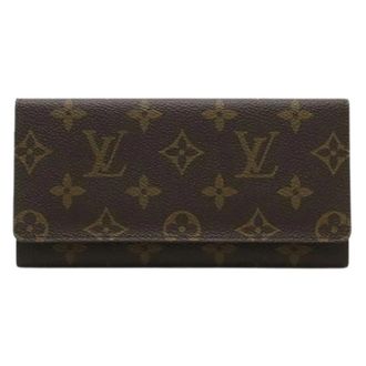 Louis Vuitton Pre-owned Monogram Long Wallet - - Pre-owned - Damen - Braun - ONE SIZE