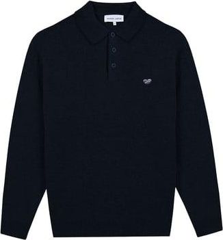 Maison Labiche Polo manches longues droit en laine