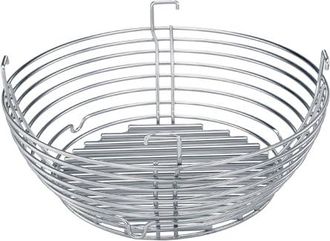 Kamado Joe Edelstahl-Kohlekorb Big Joe, Silber