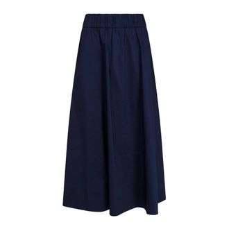 Neo Noir Yara Popeline Rock - - Skirts - Damen - Blau - XS