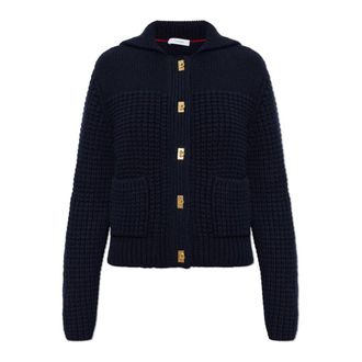 Ferragamo Damen, Strickwaren, Blau, SGr&ouml;&szlig;e