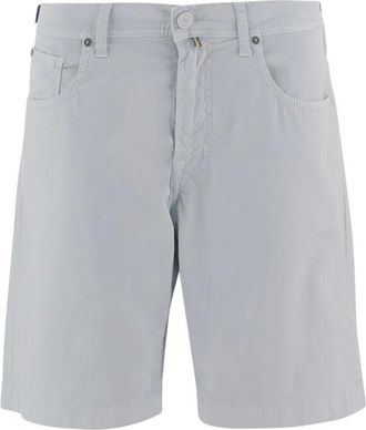 Jacob Cohen Homme, Shorts, Bleu, Taille: W32 Short en coton stretch