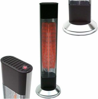 Apex Stand Heizstrahler Infrarot 2000W Garten Terrassenheizung W&auml;rmestrahler 56176
