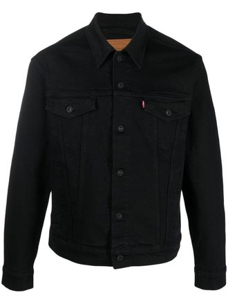 Levi's veste Trucker en jean - Noir