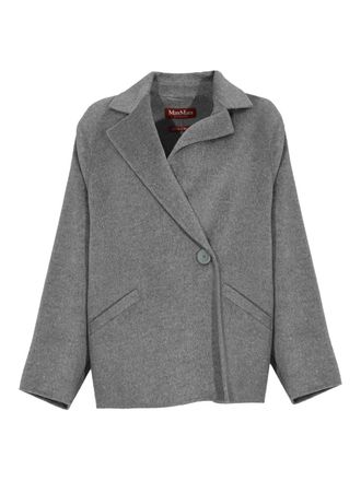 Max Mara Kurzer Mantel - Grau