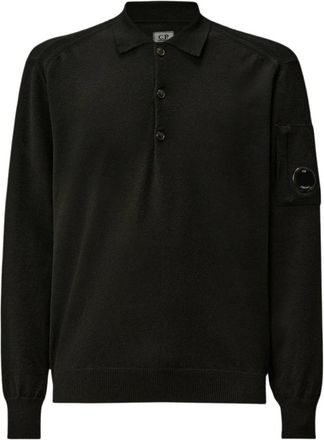 C.P. Company C.p. Company, Homme, Pulls, Noir, Taille: XL Maille Polo