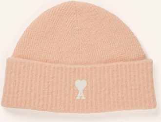 Ami Ami Paris M&uuml;tze Mit Alpaka rosa