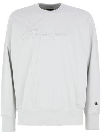 Champion x Champion sweat à logo brodé - Blanc