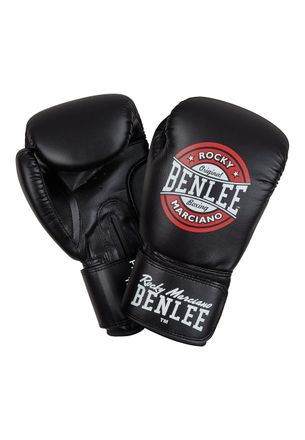 Benlee Rocky Marciano Unisex-Adult pressure Boxhandschuhe, Black/Red/White, 14 oz EU