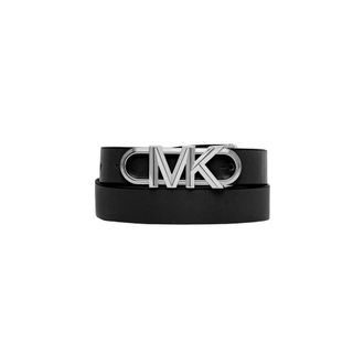 Michael Kors Femme, Accessoires, Noir, Taille: L Ceinture Logo R&eacute;versible