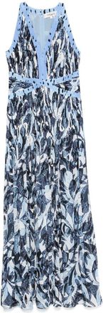 Diane Von Fürstenberg robe Levada - Bleu