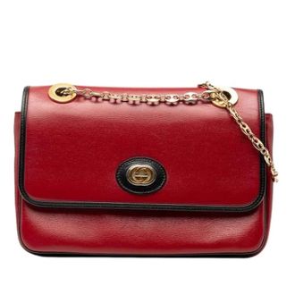 Gucci Sac bandouli&egrave;re Marina Pre-owned - Femme - Pre-owned - Rouge - Taille: ONE Size